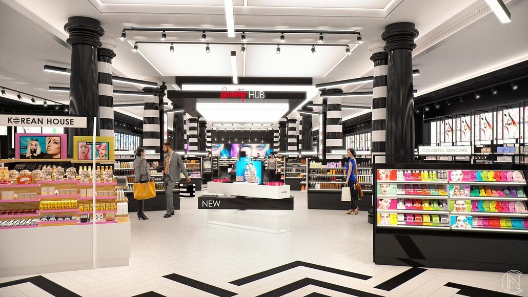 Sephora – Flagship Barcelone – Nicolas Caplat